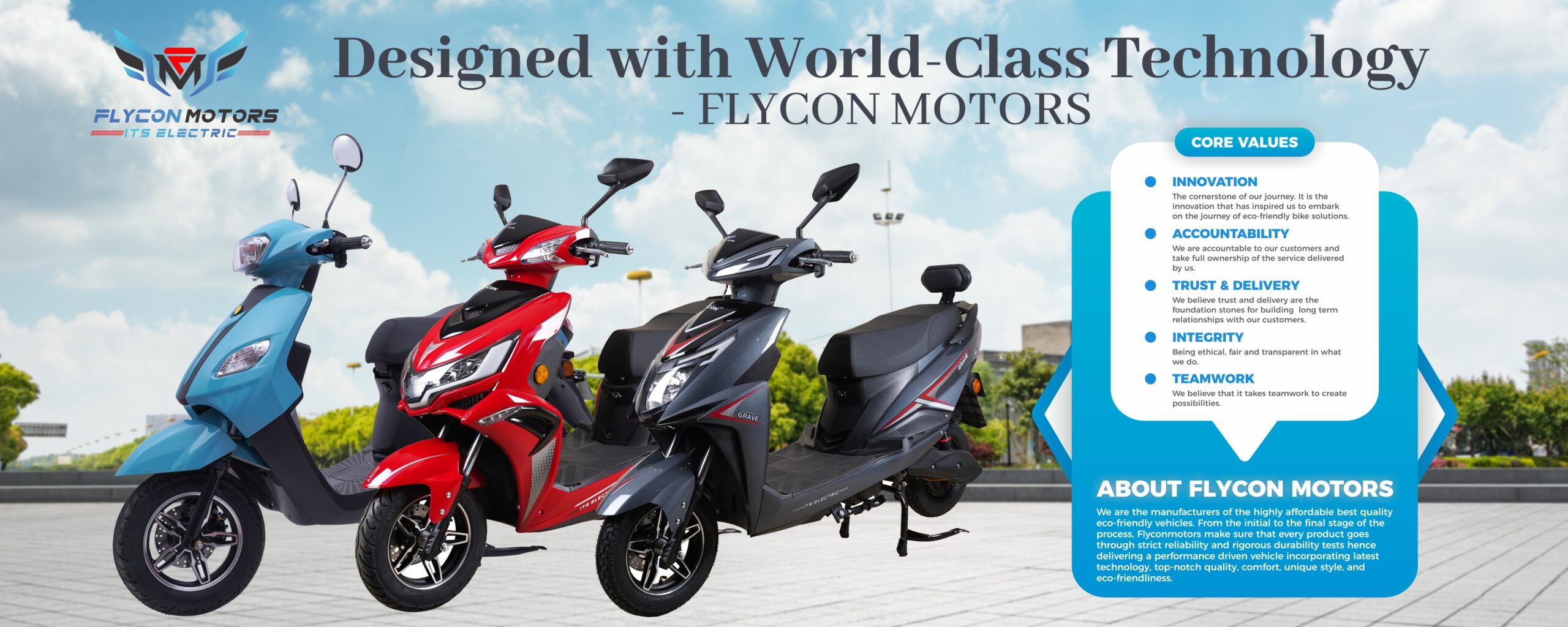 Flycon Motors - Best Electric Scooters in India
